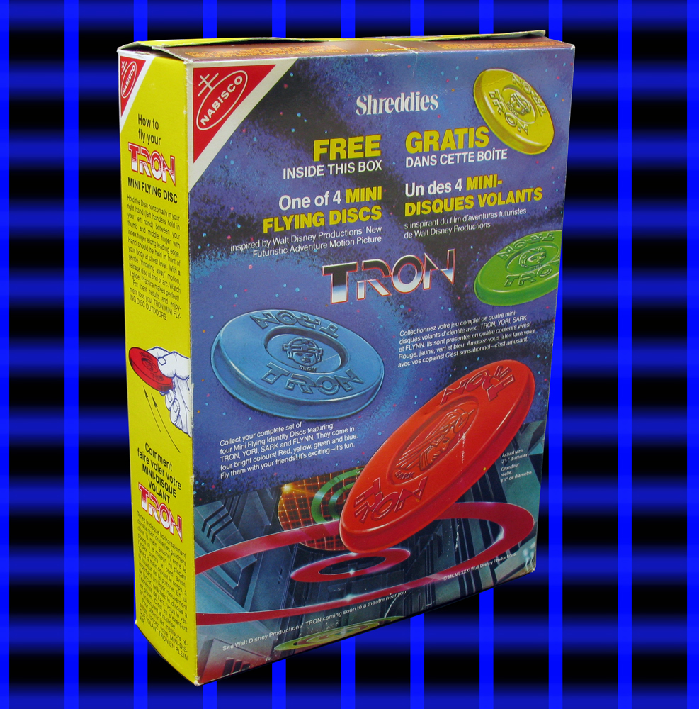 Neato Coolville: CELEBRATING 30 YEARS OF TRON WITH A BOX OF CEREAL