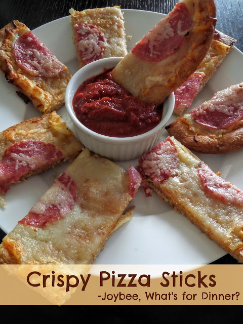 Crispy Pizza Sticks | Joybee, What's for Dinner?