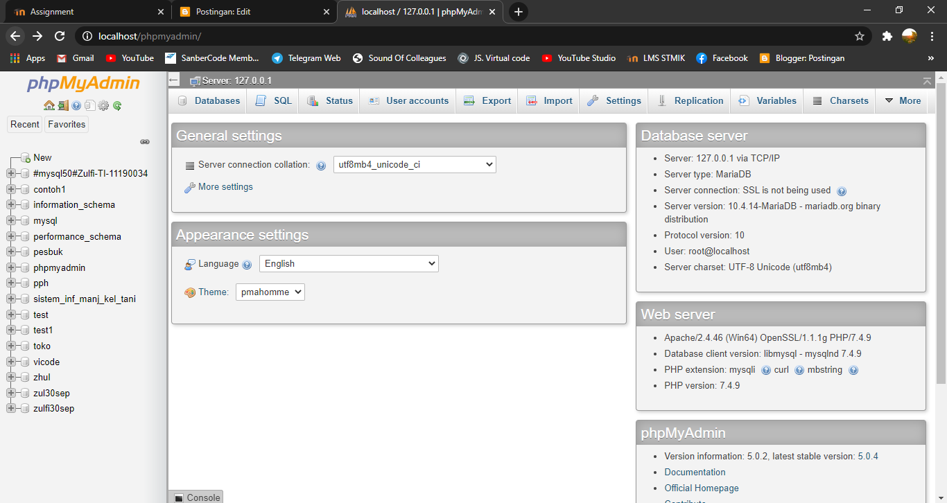 Cara mengambil / Export data dari MySql di PHPMyAdmin