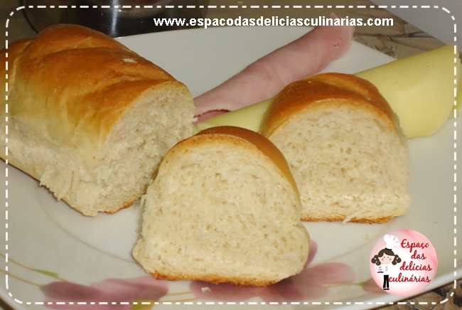 Pão salgado caseiro - Espaço das delícias culinárias