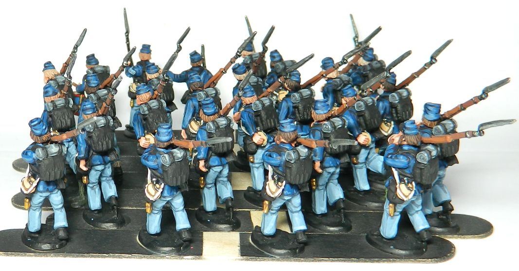 MacPhee's Miniature Men: 40mm ACW Union Infantry Done ... for Now