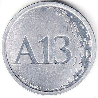 Toys and Stuff: Hardee's Apollo 13 Pog Collector Case - Pogs 1 - 10