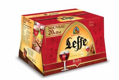 IT'S ALL ABOUT THE BEER: Leffe Ruby : a new flavoured beer to target women