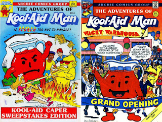 Old Comics world: Adventures of Kool-Aid Man 01-05 (1983-89) - Marvel
