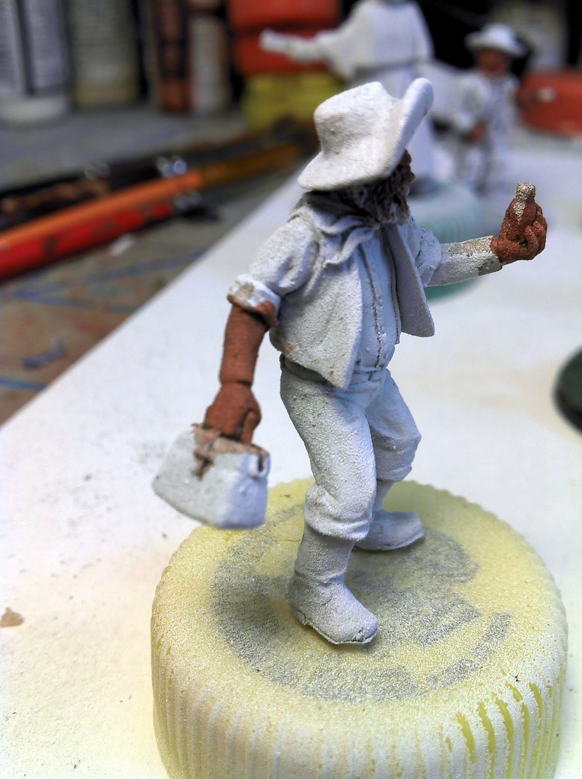 Wargames and Railroads: A Bad Priming Job - time to do some stripping