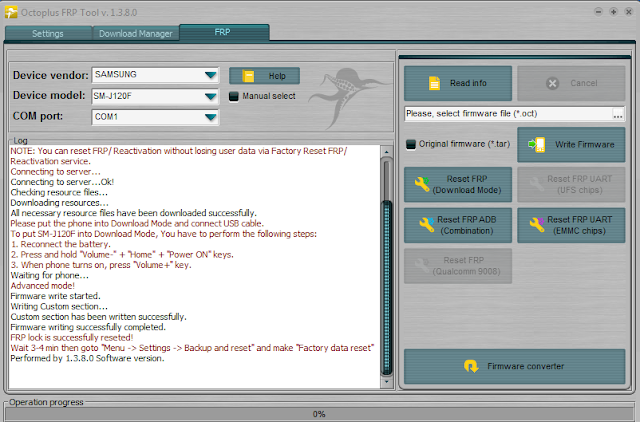 Octopus samsung frp tool 2017 - lasempump