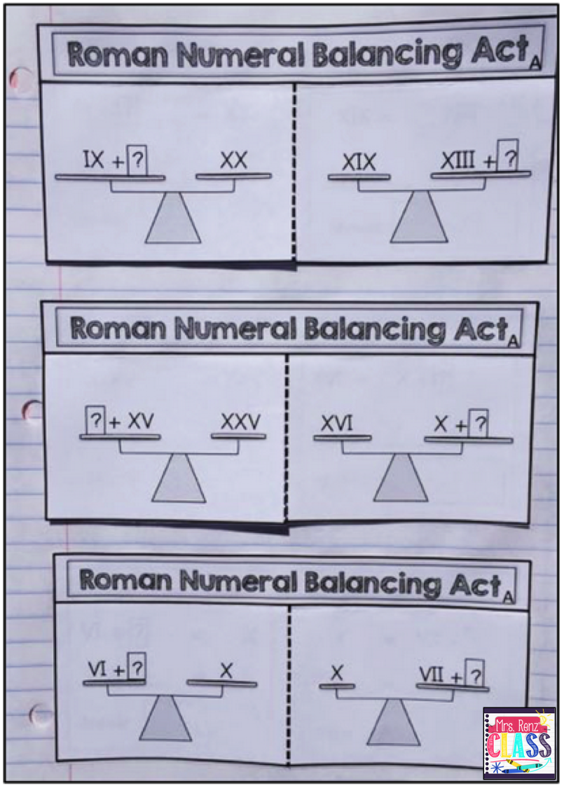 Mrs. Renz' Class: 3 Reasons You Should Teach Roman Numerals (Grades 3-5)