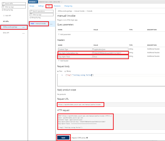 How To Debug And Trace Request In Azure Apim Portal Postman Requestbin Tracing Request In
