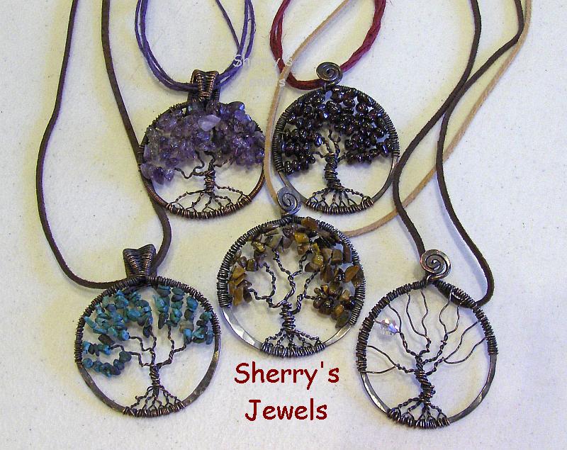 Sherry's Jewels: A recap of Trees of Life - some old some new