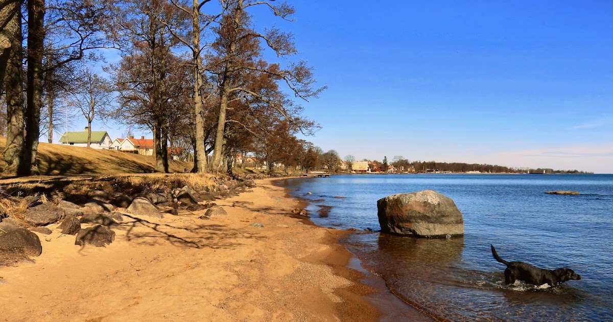 Nya åren i Hjo: Vättern krymper och playan växer