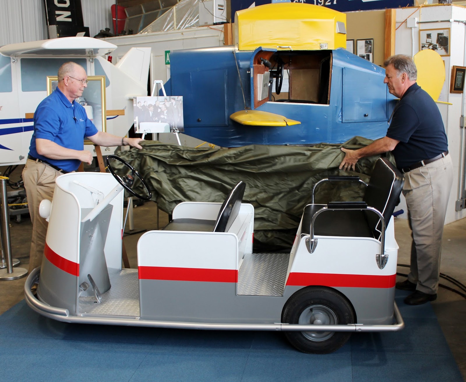 The Aero Experience: McDonnell Aircraft Factory Cart Used During ...