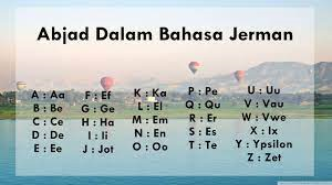HURUF ALPHABET BAHASA JERMAN