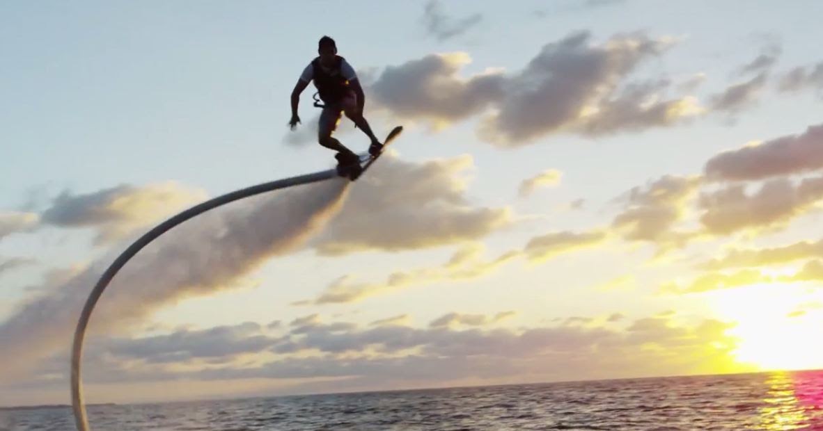 Hoverboard in Real Life Video is as Awesome as it Sounds!