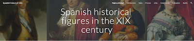 Spanish historical figures in the XIX Century Webquest