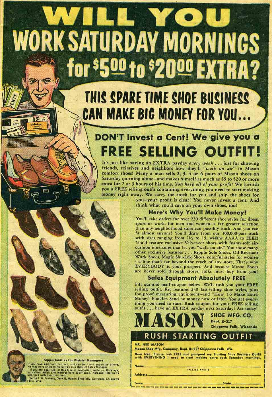 Barry's Pearls of Comic Book Wisdom: Comic Book ads from the1950s and 1960s