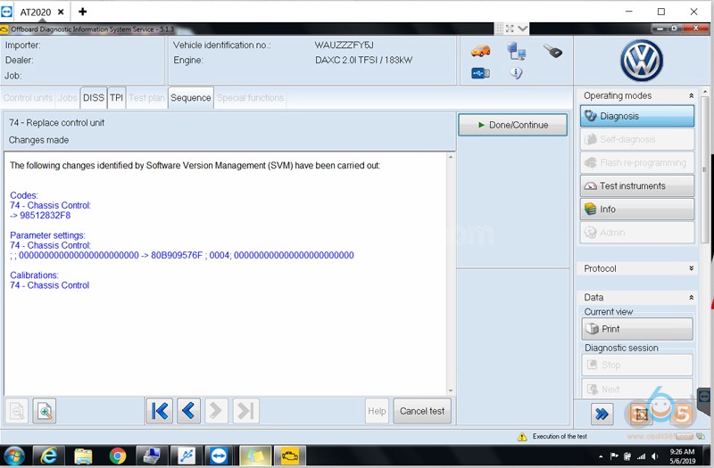 Review on ODIS VW Audi Skoda Seat Online Coding - Auto Diagnostic Tool ...