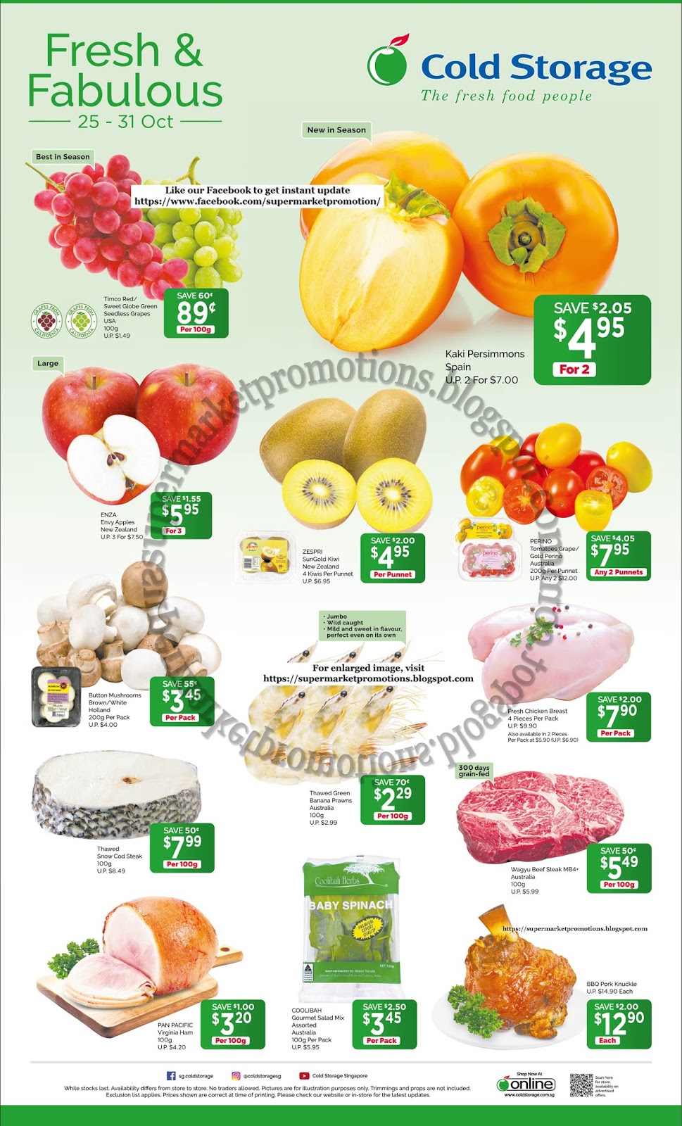 Cold Storage Fresh Deals 25 - 31 October 2019 ~ Supermarket Promotions