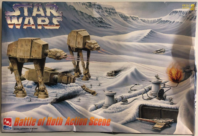 Battle Of Hoth Painting