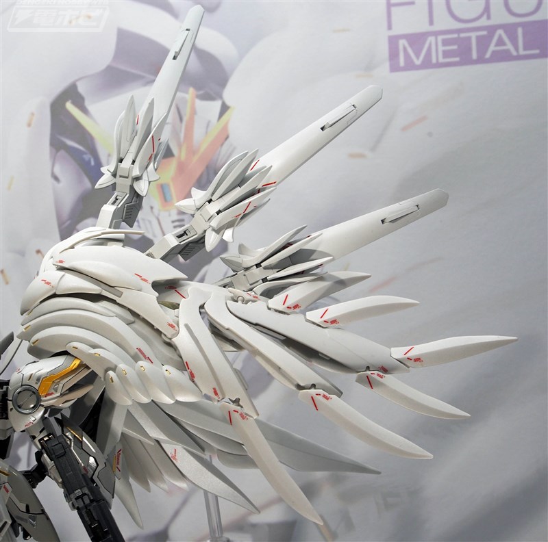 GFFMC Wing Gundam Snow White Prelude Exhibited at the Akihabara UDX