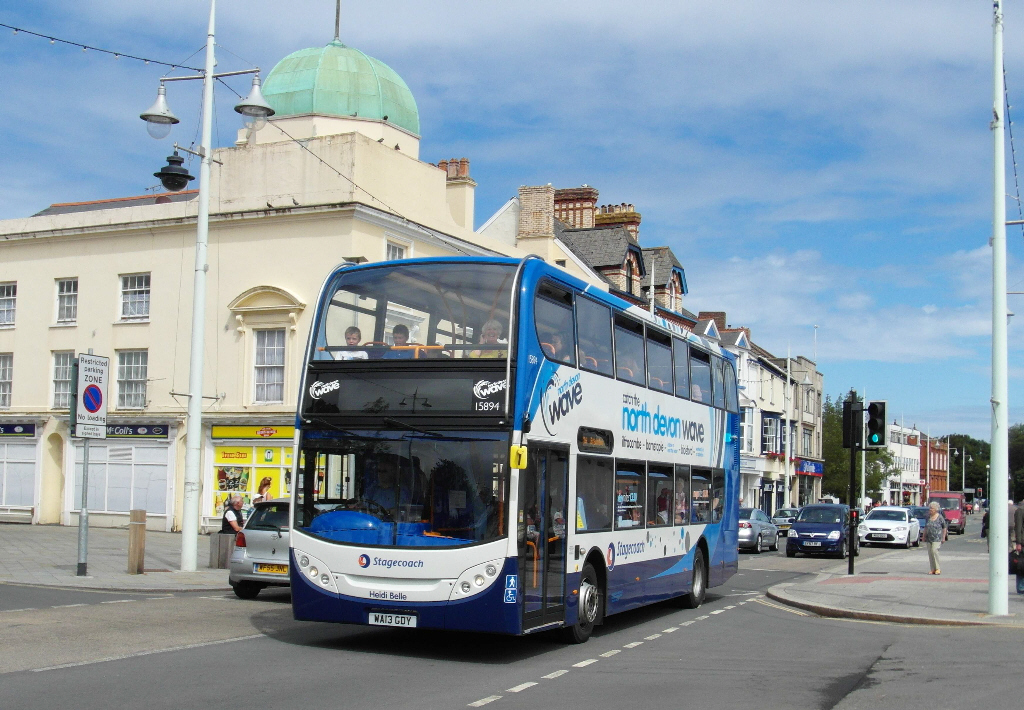 Southern England Bus Scene: Ride the North Devon Wave...