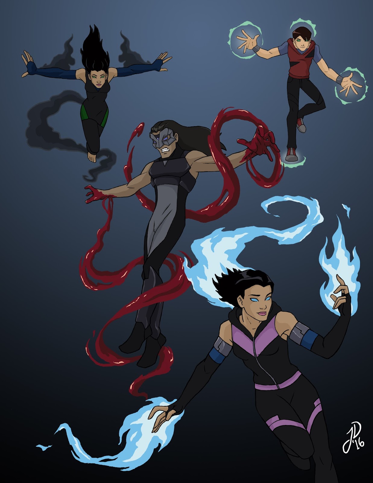 JMDunn Art And Animation My Superhero Team jmdunn-art-and-animation-my-superhero-team