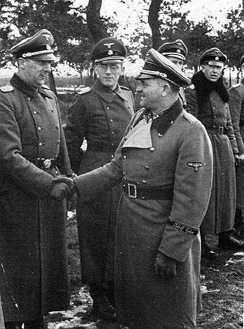 NAZI JERMAN: Foto Wilhelm Mohnke