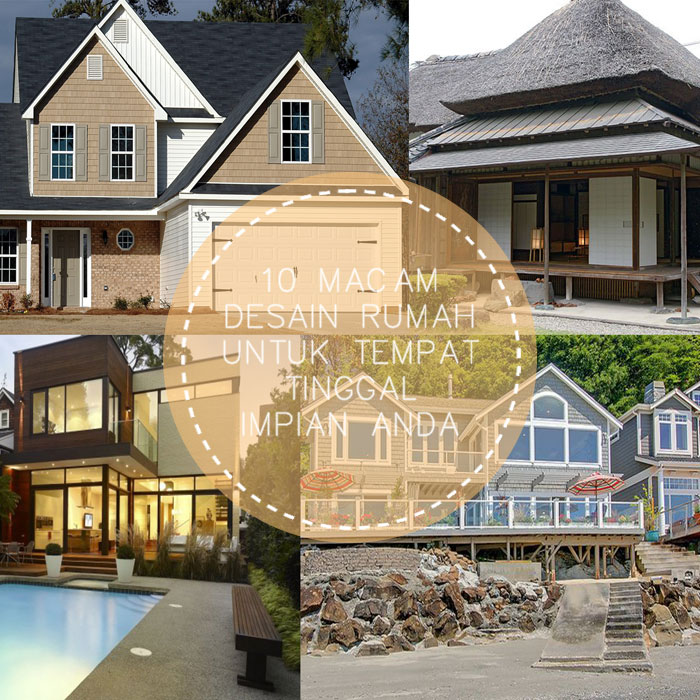 Macam-Macam Desain Rumah Untuk Hunian Idaman Anda