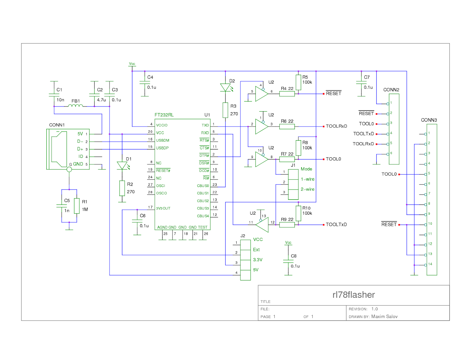 RL78 - DIY programmer - Forum - RL78 MCU - Renesas Engineering Community