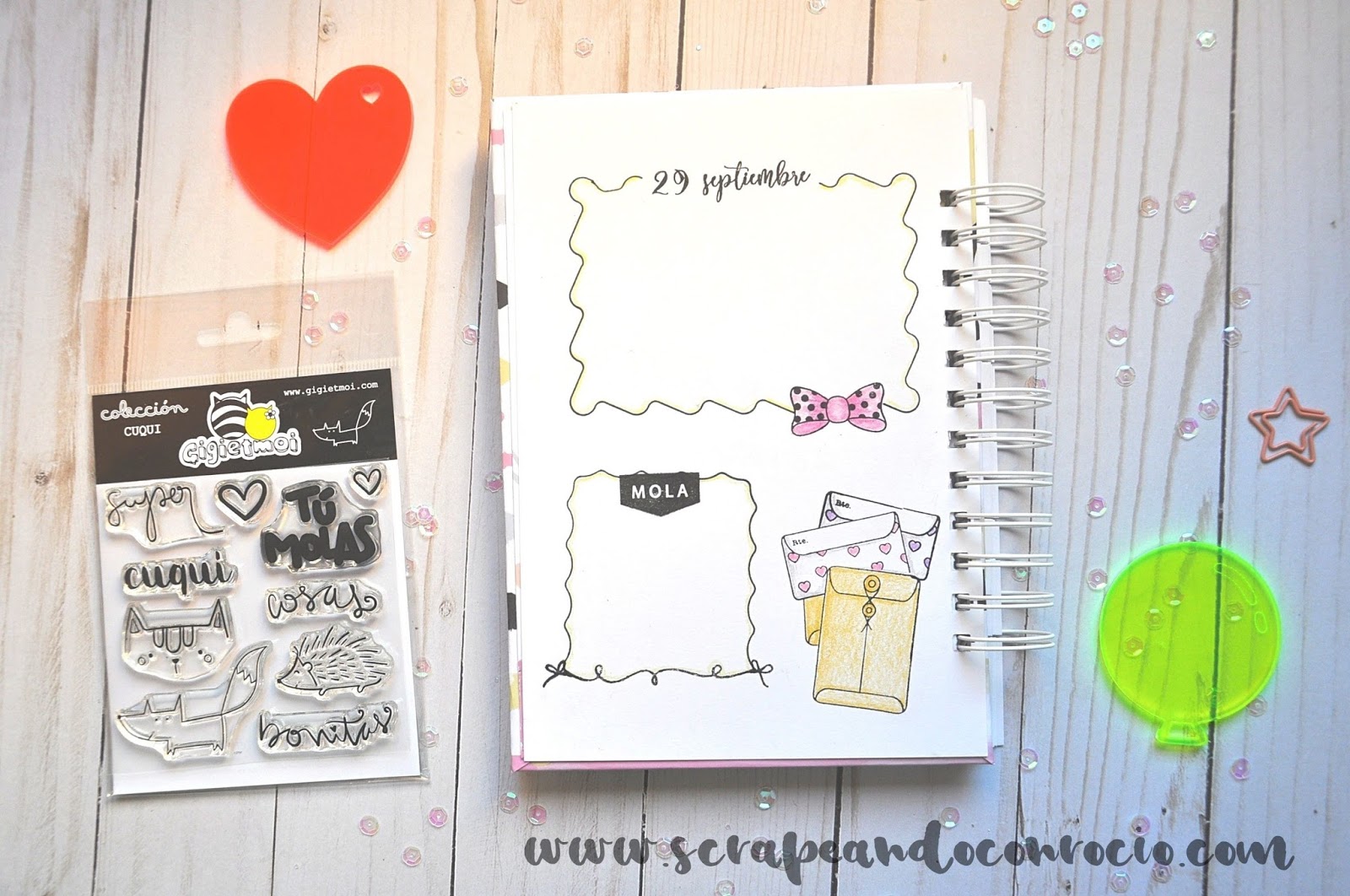 Scrapeando con Rocío: Cómo hacer una agenda o planner DIY personalizado ...