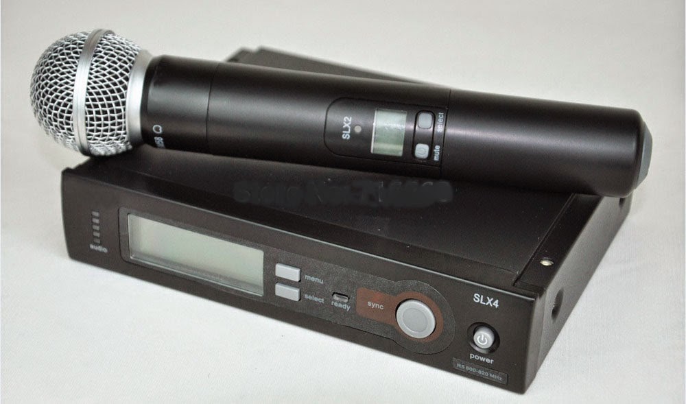 Potaps Plagiat: SHURE SLX24/Beta58 R5 Wireless System Freq. 800.000 MHz – 820.000 MHz