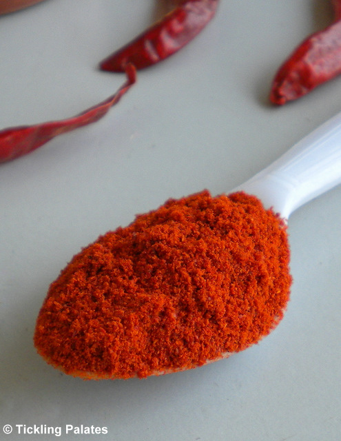 Tickling Palates: Homemade Red Chilli Powder