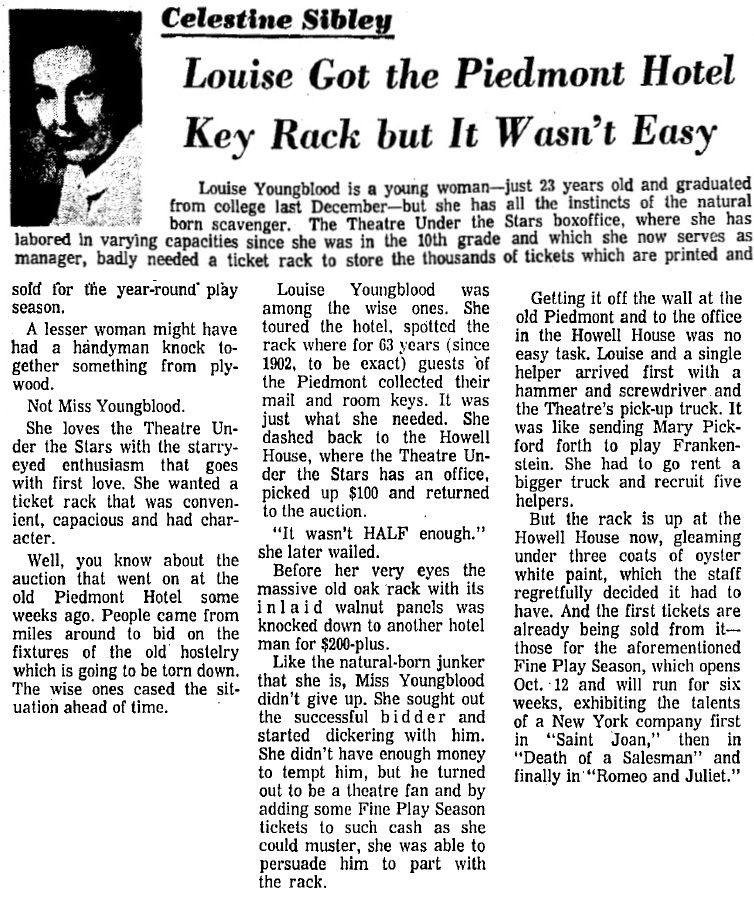 VINTAGE THEATRE CATALOGS: CHRIS MANOS, CHASTAIN PARK, AND ATLANTA'S ...