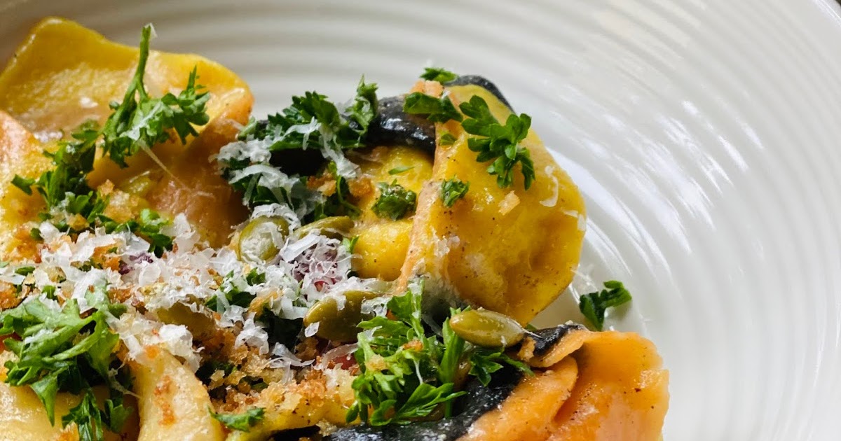 Smashing Pumpkins Ravioli with Halloween Pasta