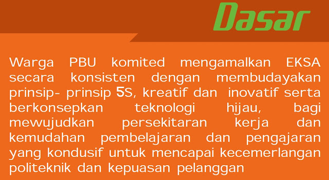 EKOSISTEM KONDUSIF SEKTOR AWAM (EKSA): DASAR EKSA