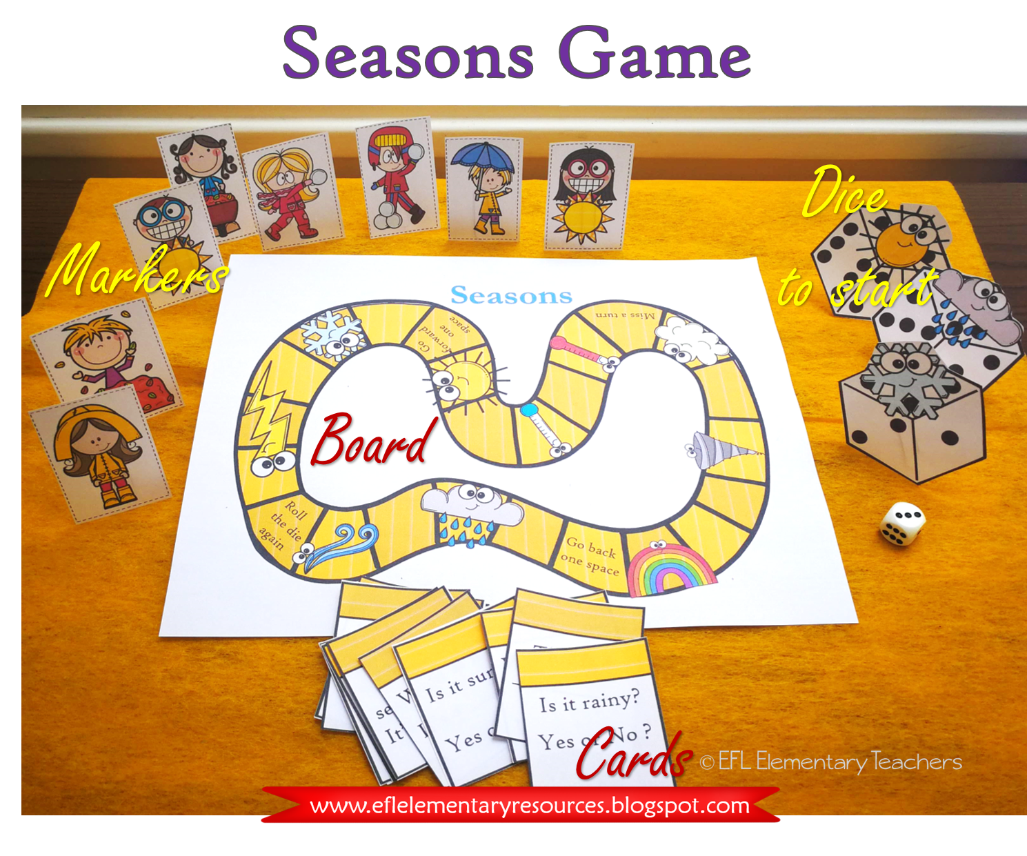 EFL Elementary Teachers SEASONS And Weather efl-elementary-teachers-seasons-and-weather