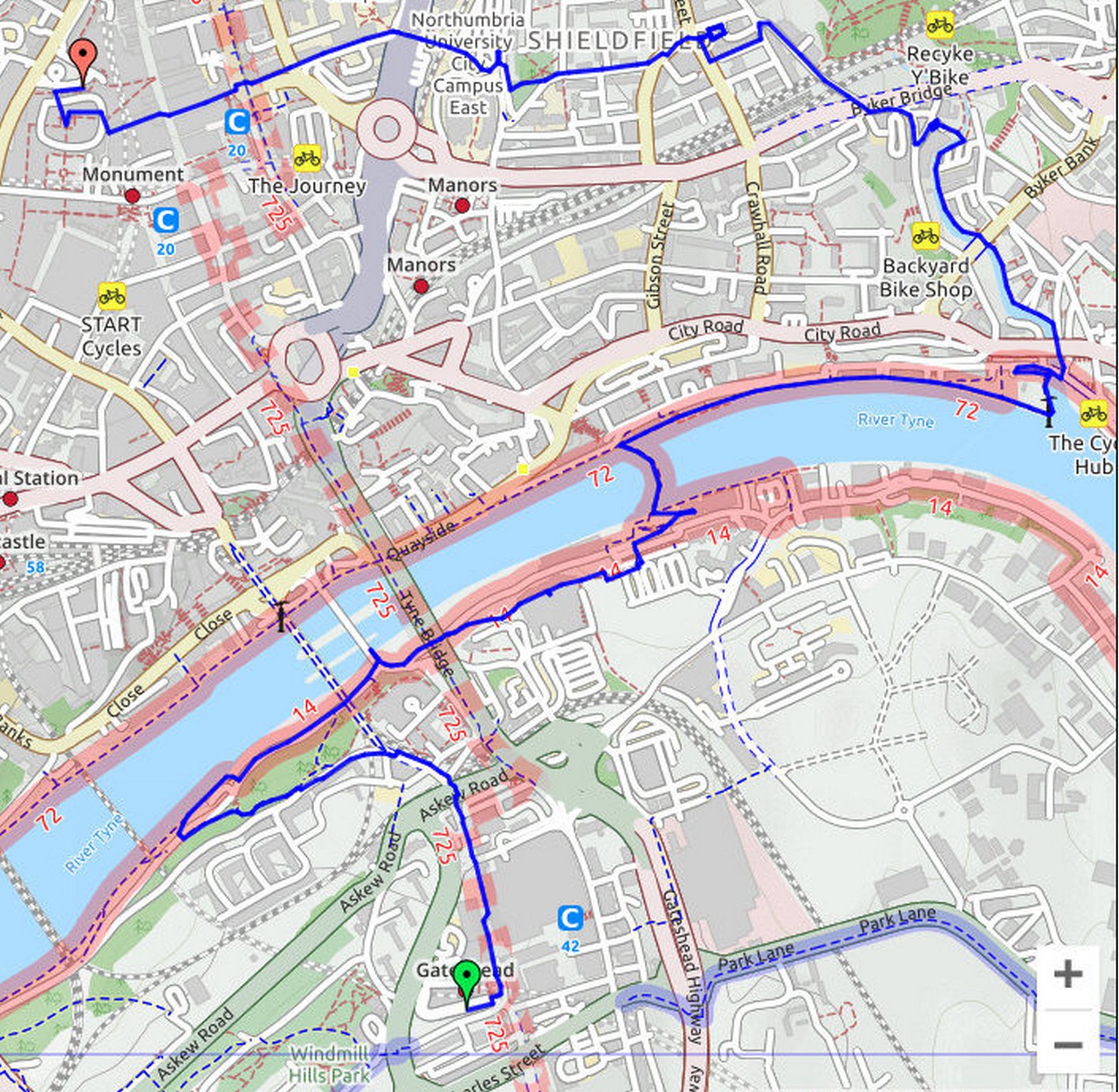 Walks for landscape painting subjects