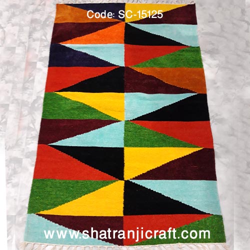 Shatranji (শতরঞ্জি) Floor Mat SC-15125 | Shatranji Craft is Handwoven ...