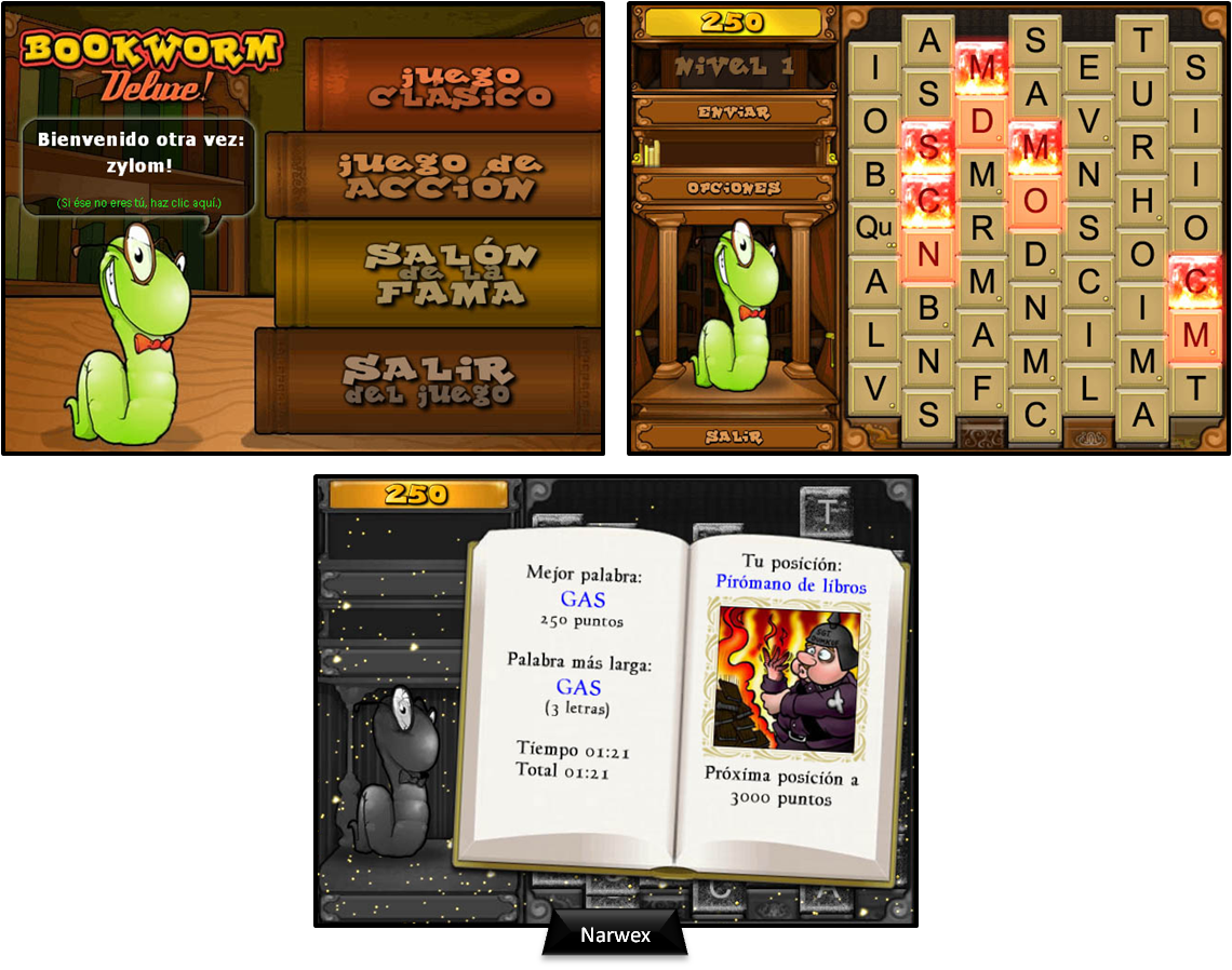 Bookworm Deluxe [español] ~ Narwex