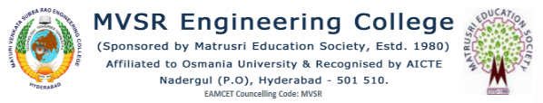 MVSR Engineering College, Hyderabad, Wanted Professor / Associate ...