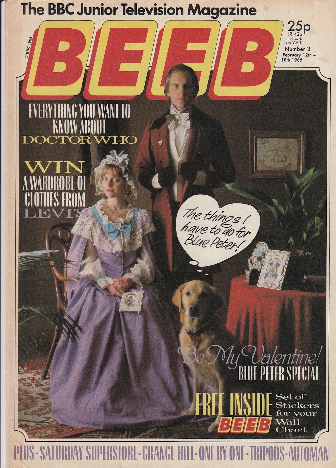 Boys Adventure Comics: Beeb magazine covers gallery - part 1