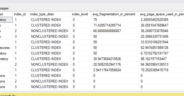 Check Fragmentation and Fix Fragmentation In SQL Server - SQLArena