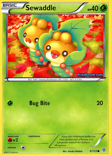 Sewaddle -- Plasma Storm Pokemon Card Review | PrimetimePokemon's Blog