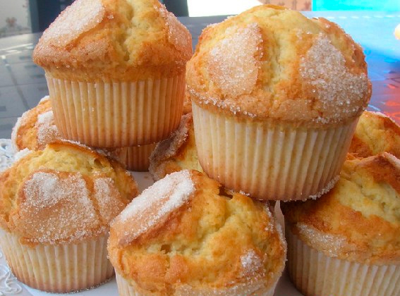 Receta de Muffins caseros fáciles de hacer - ¡Y rapidísimos!