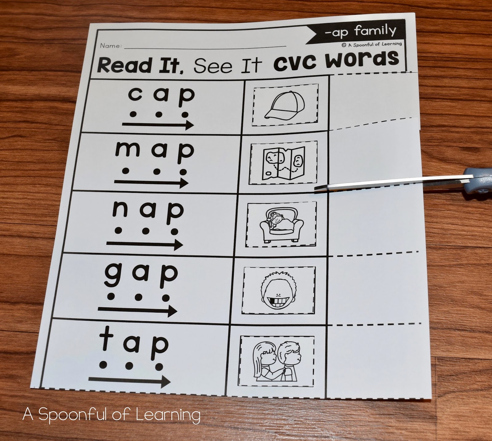 Reading Fluency Activities - Read it, Write It, See it