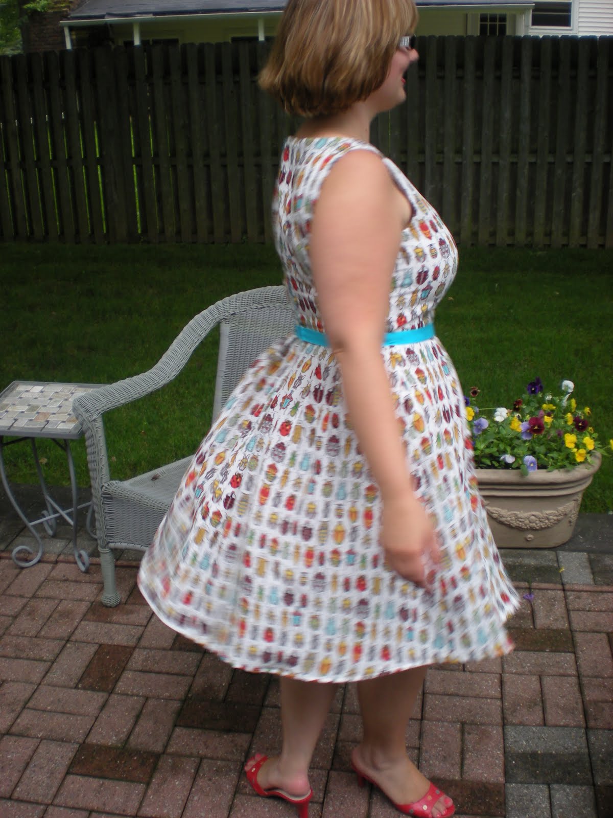 Erika Made It: Bug Dress: Simplicity 2444