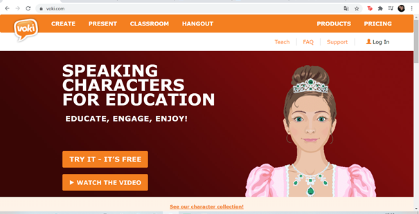 VOKI - Safe Place For Learning English