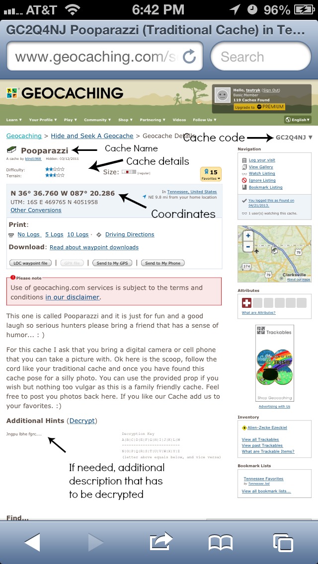 Tawny's Tid Bits: ~ What is geocaching?