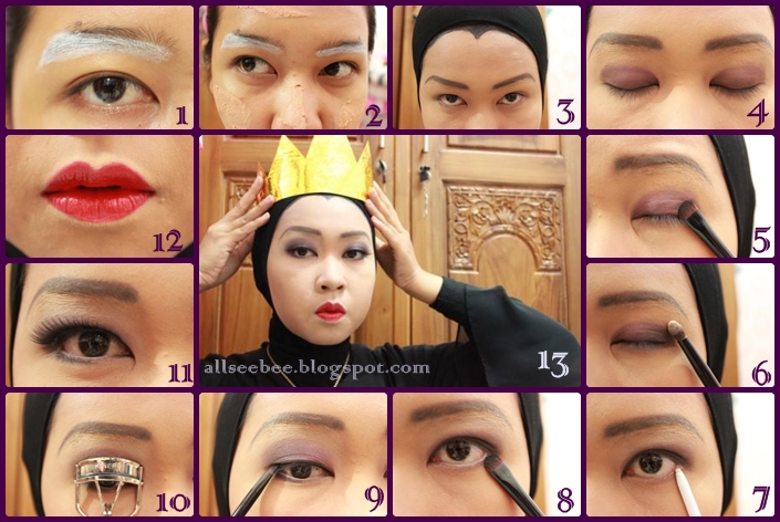 The Evil Queen of Disney Snow White Make Up + Tutorial