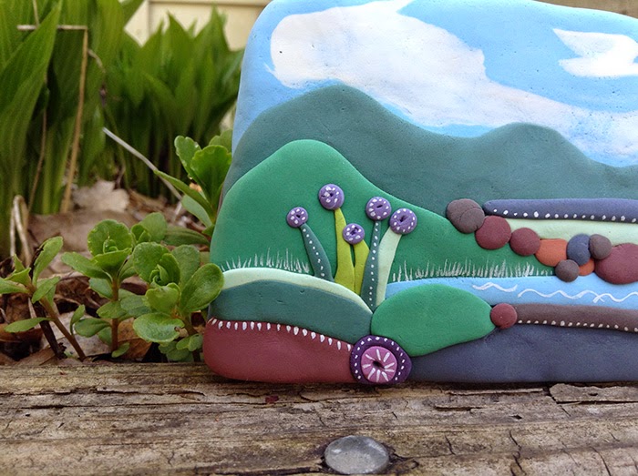 artyful: Model Magic Clay Landscape