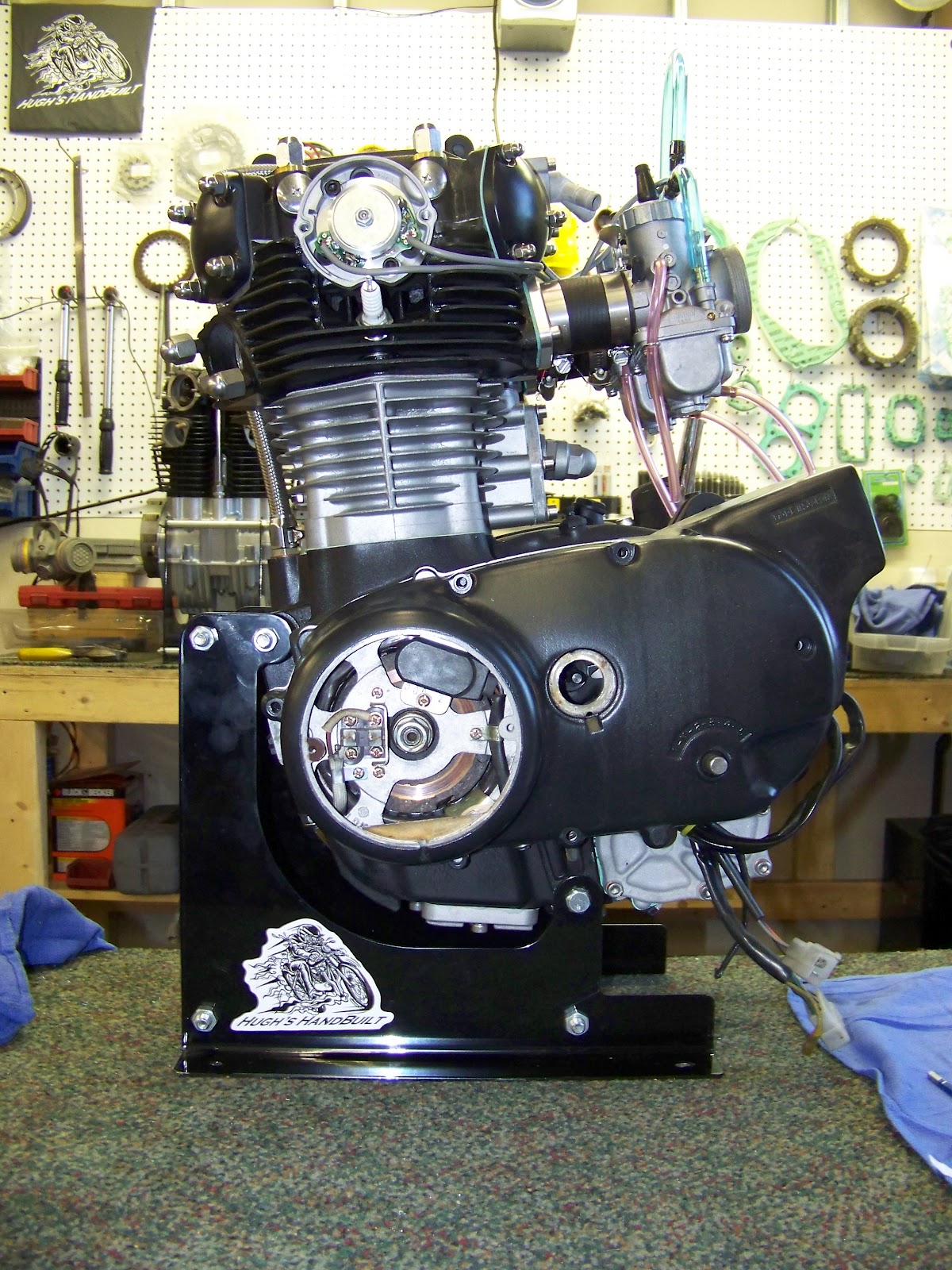 How-To: Install your Hugh's HandBuilt PMA System on your XS650 - Hughs ...